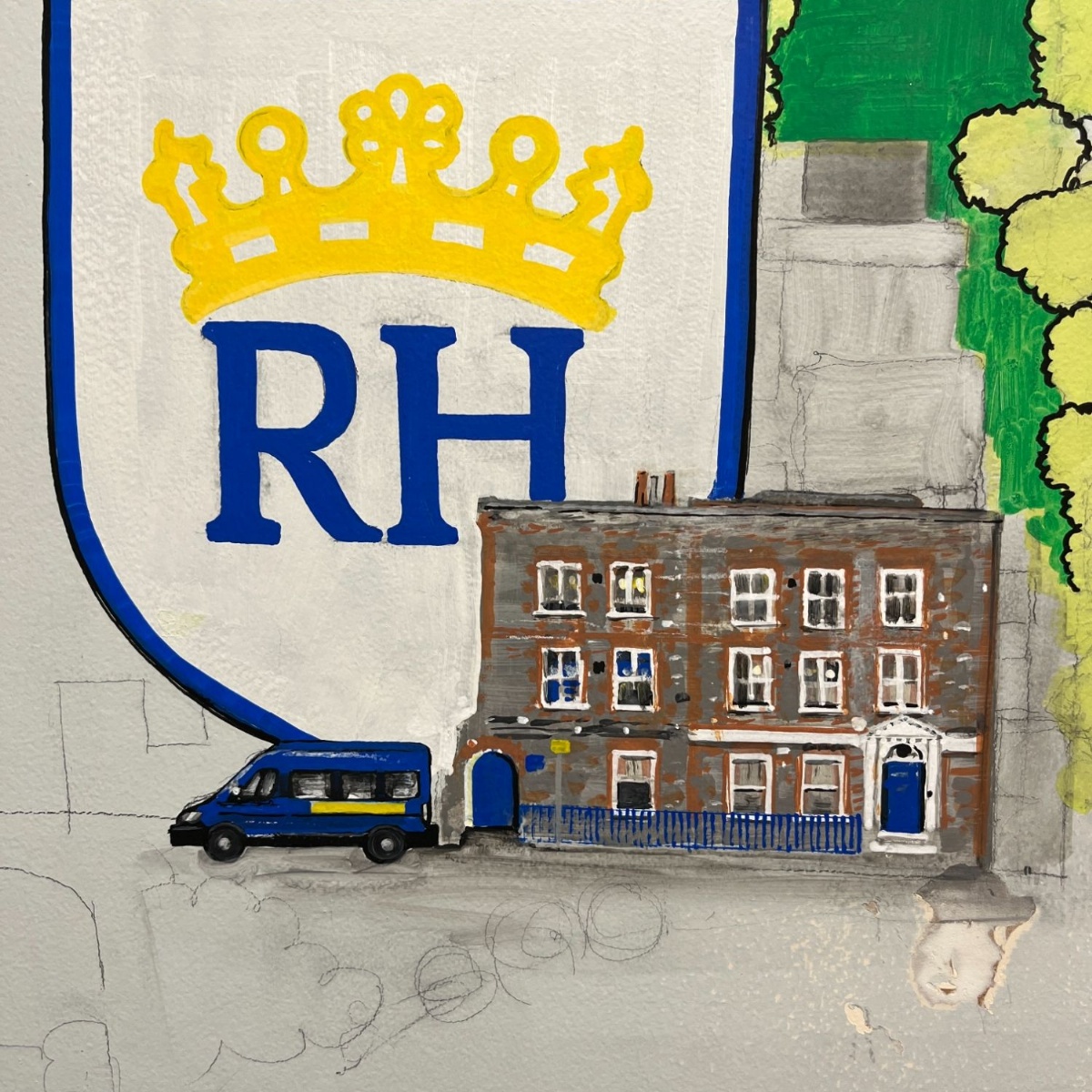 Rupert House School - Mural update