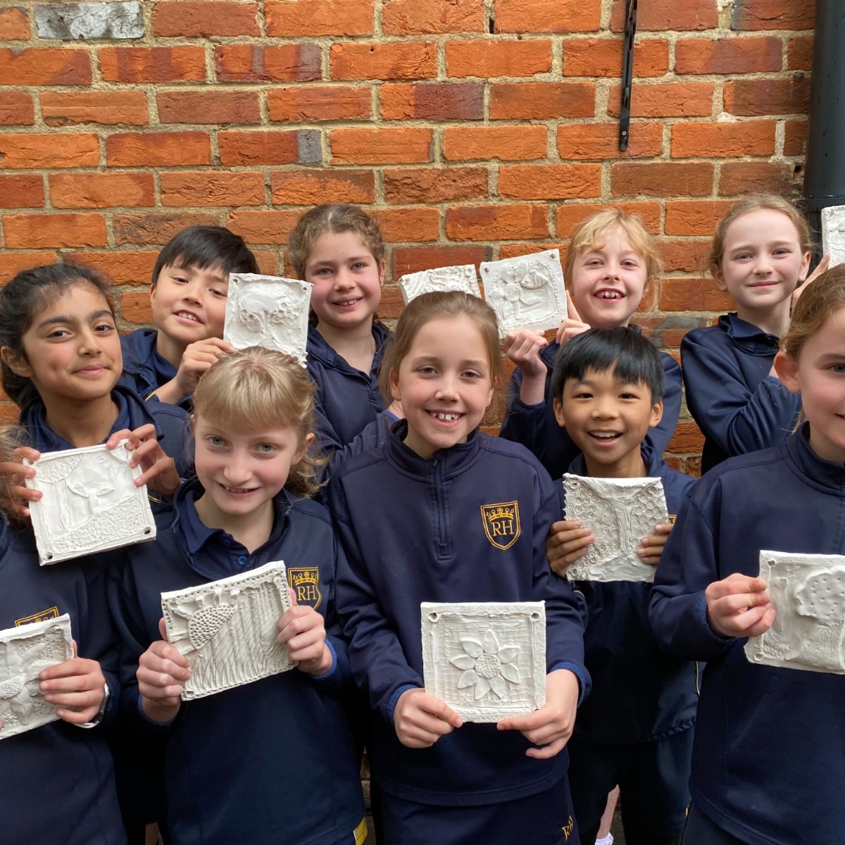 Rupert House School - Reunited with their tiles