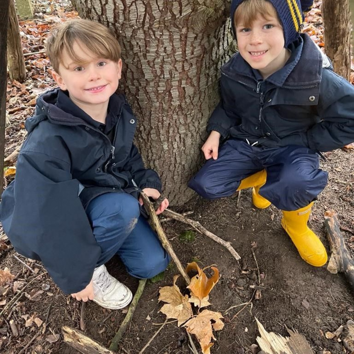 Rupert House School - Forest School fun!