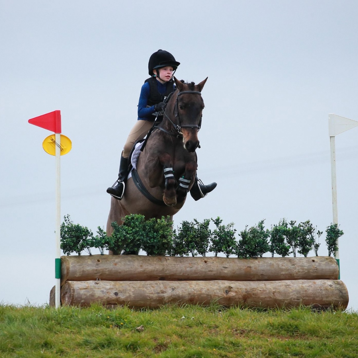 Rupert House School - Ceci rides for Rupert House