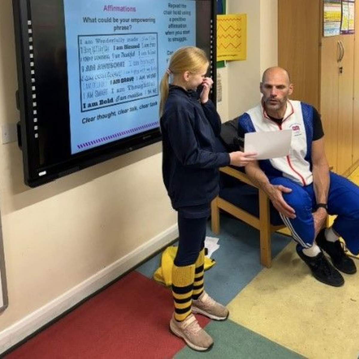 Rupert House School - A Special Visit from Toby Garbett