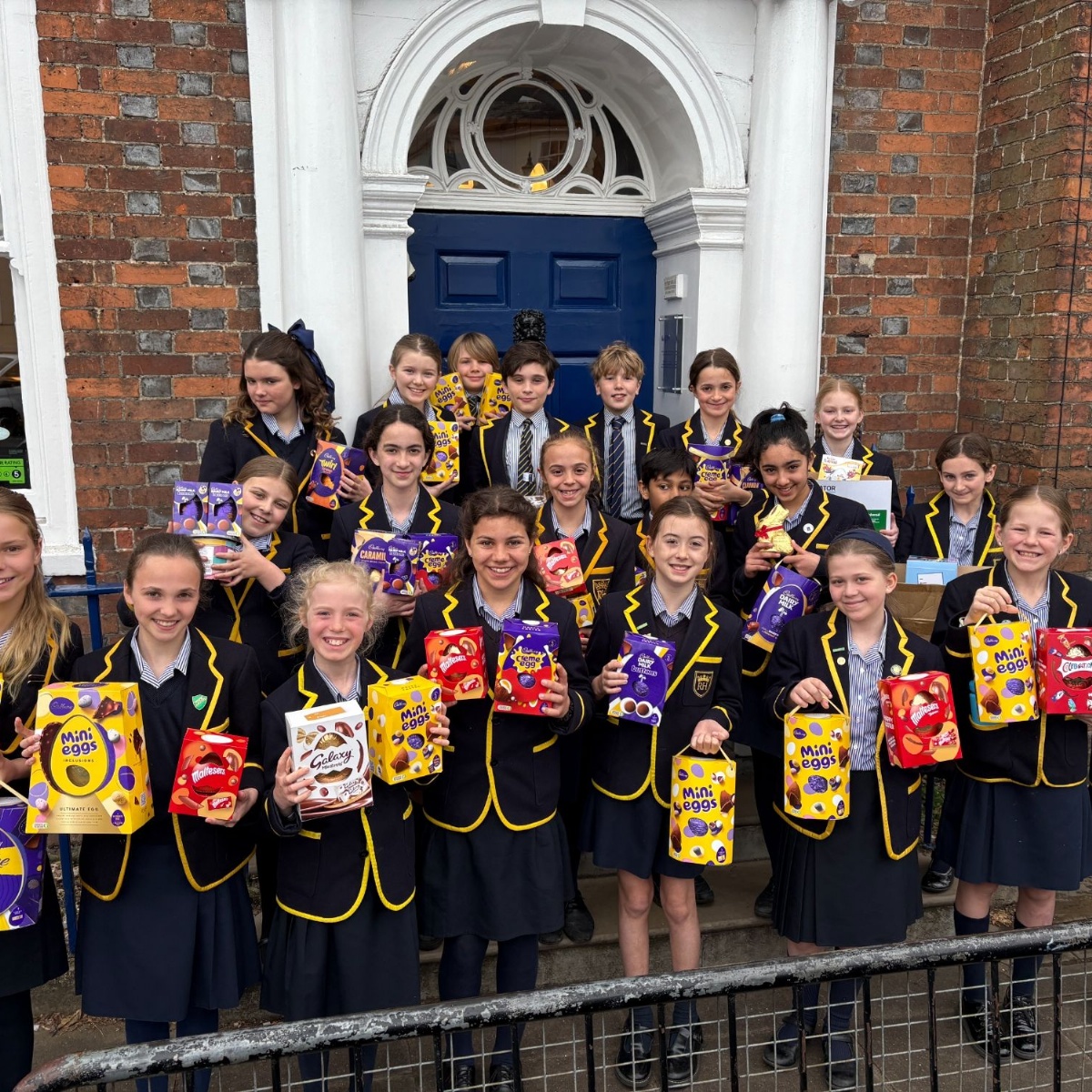 Rupert House School - Bringing Easter Treats to the Community